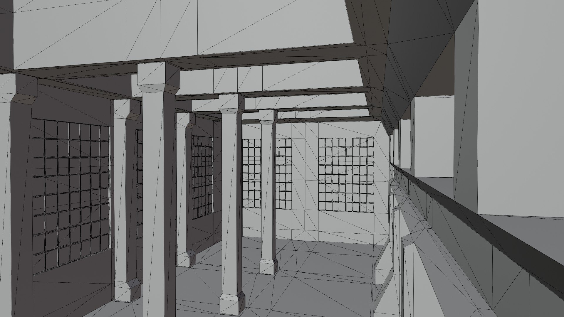 Concept Space Interior Empty Room Model - TurboSquid 2100599