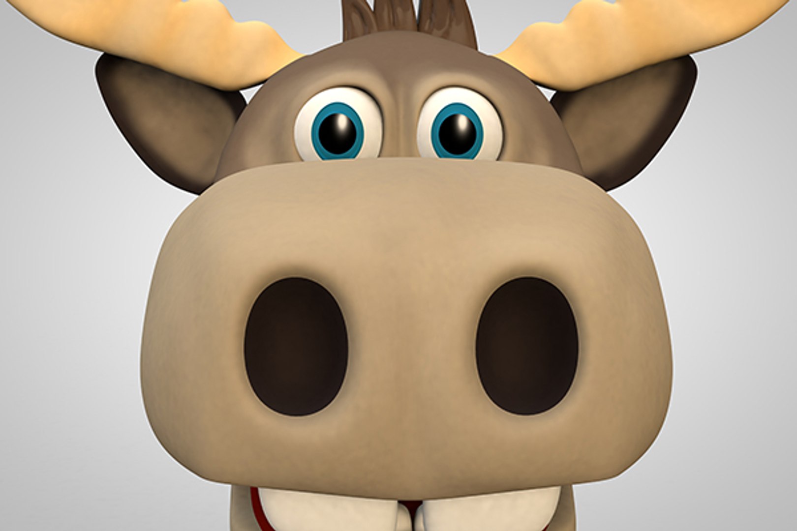 C4d Moose Cartoon
