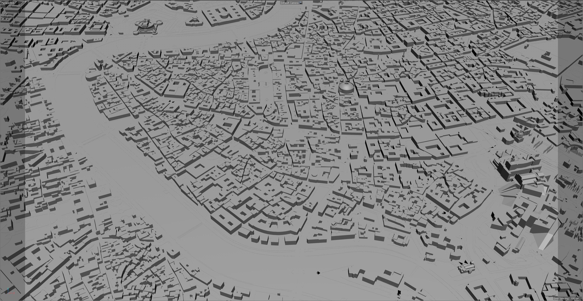 3D Rome Downtown Italy - TurboSquid 1989744