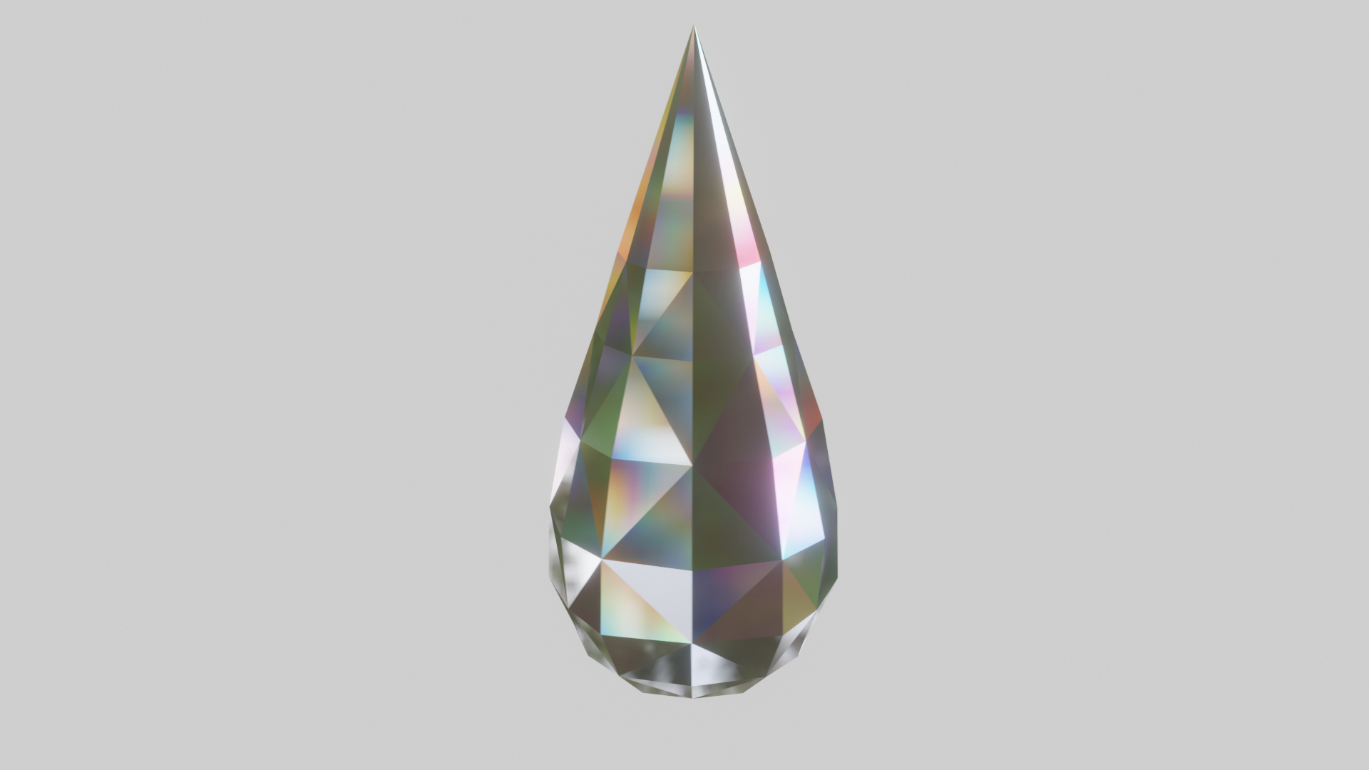 Briolette Cut Diamond 3D - TurboSquid 1916555