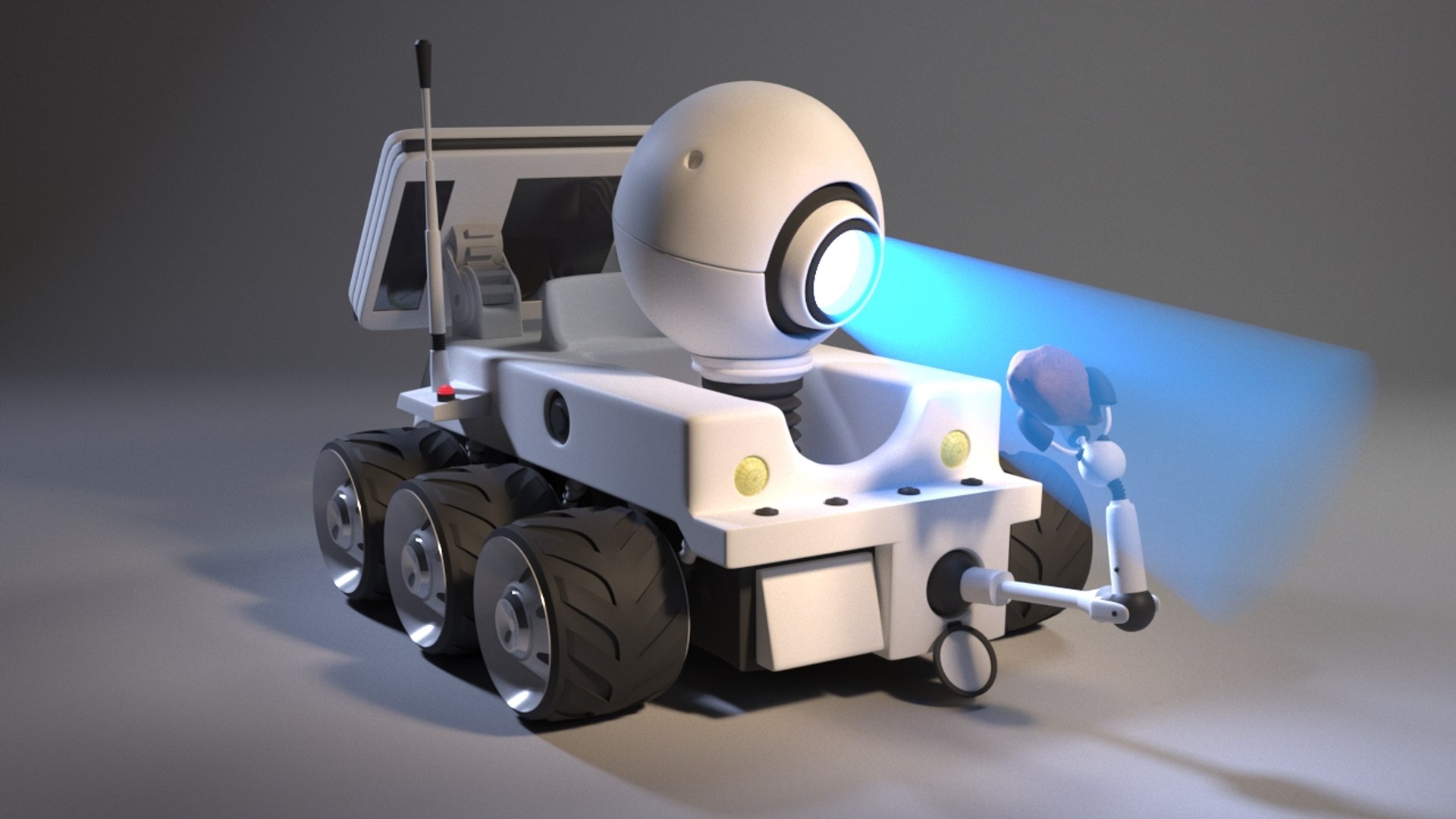 Robot roverx rover 3D model - TurboSquid 1255650