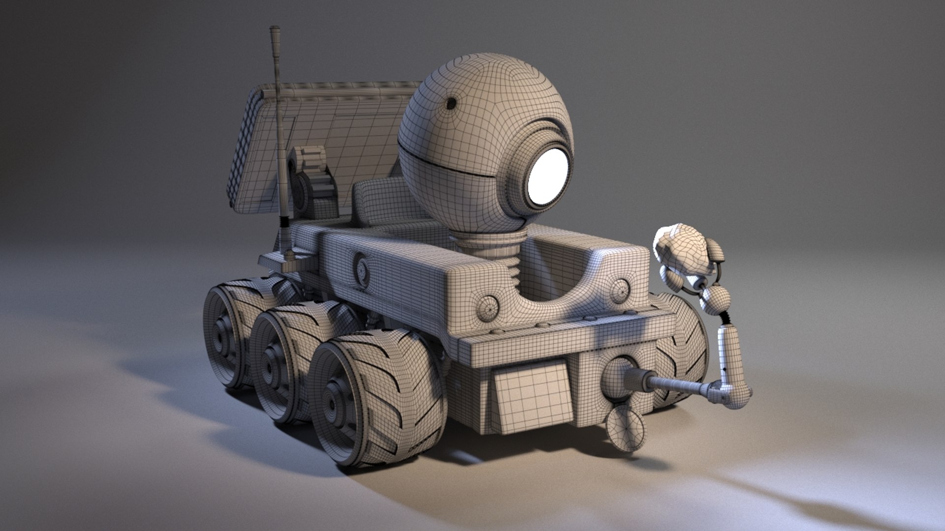 Robot roverx rover 3D model - TurboSquid 1255650