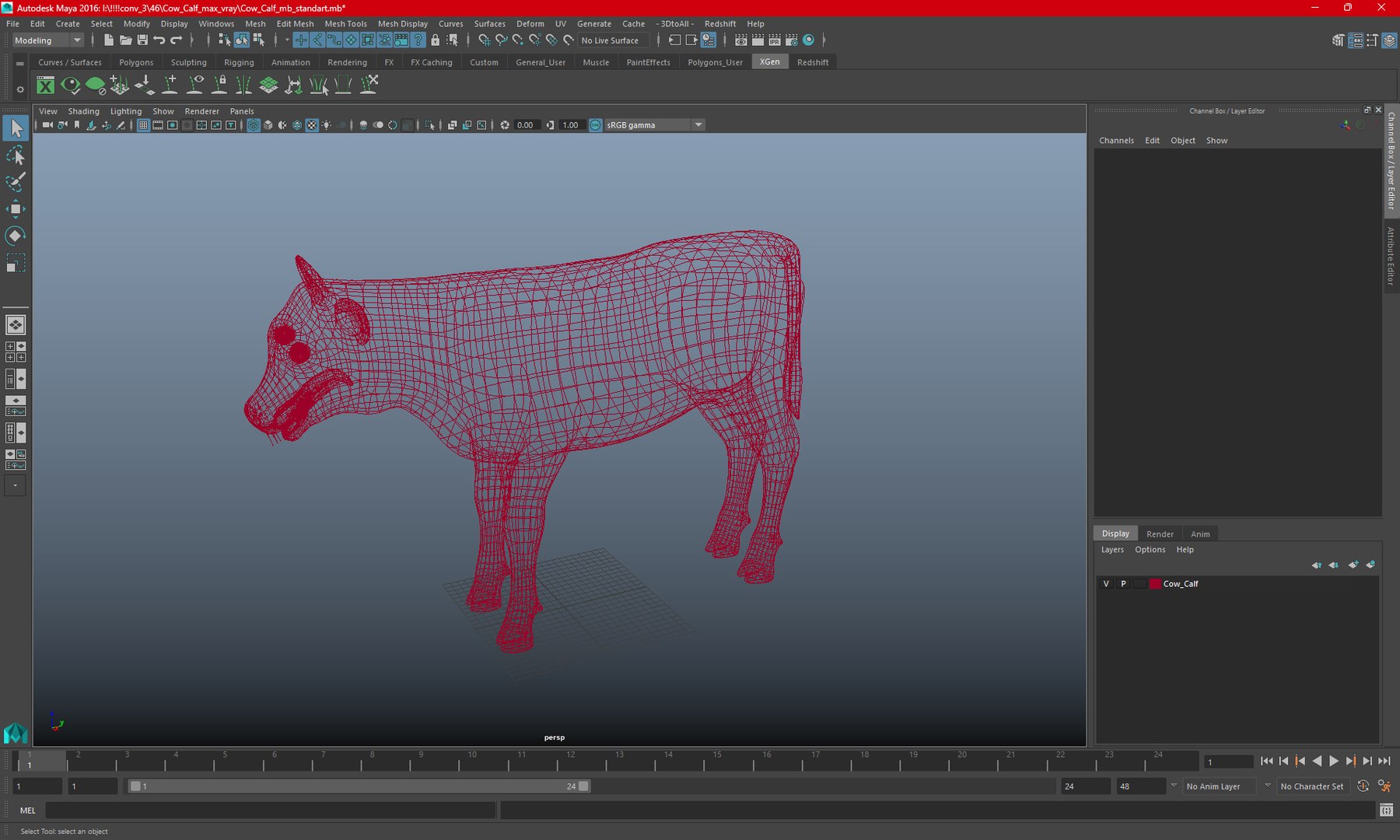 Cow Calf 3D Model - TurboSquid 2258997