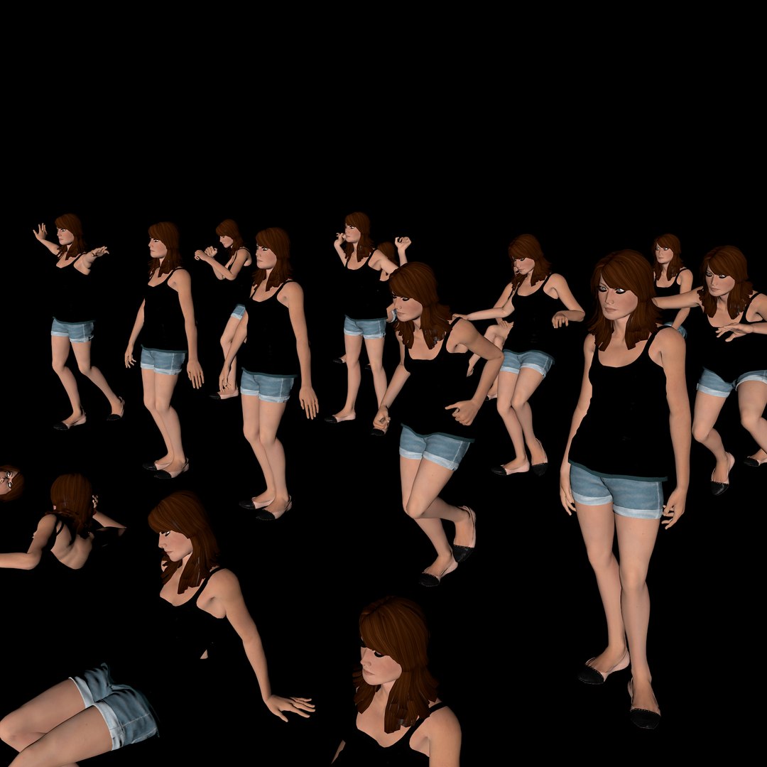 Girl 3 - Body 3D Model - TurboSquid 1361057