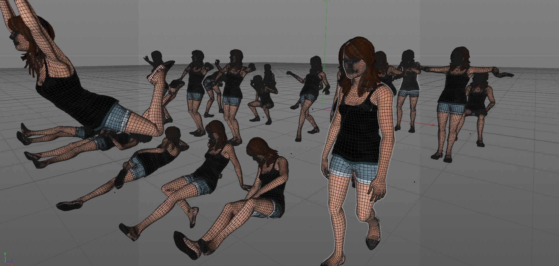 Girl 3 - Body 3D Model - TurboSquid 1361057