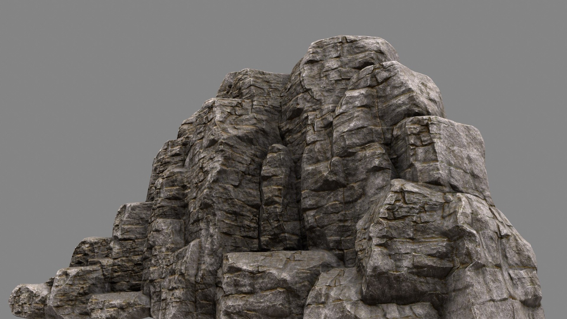 Mount Mountain 3d Model