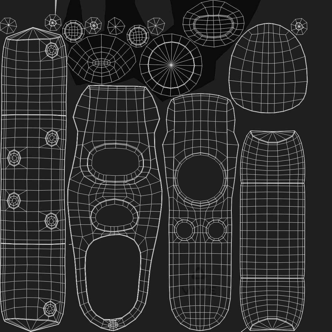 Htc Vive Focus Controller 3D Model - TurboSquid 1405489