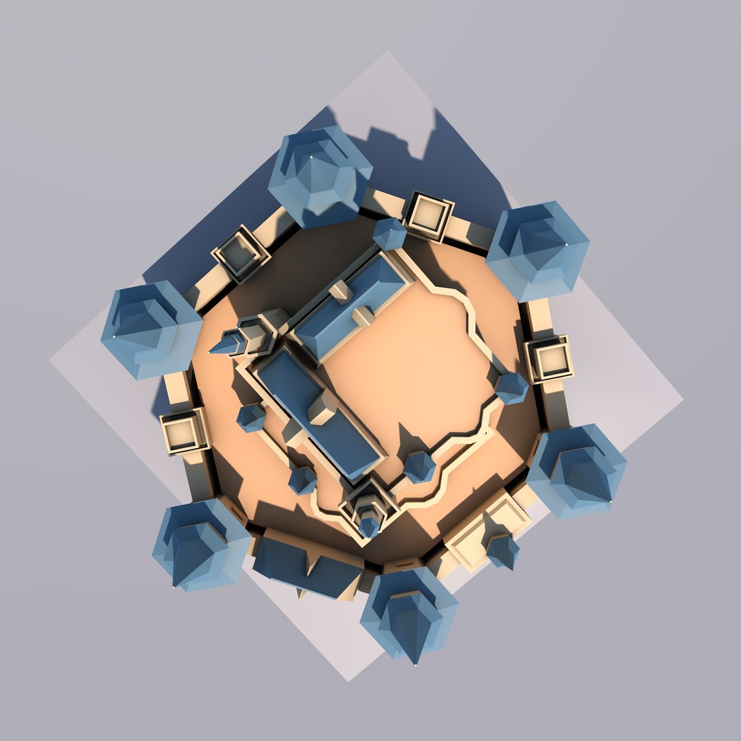 Castle 3D Model - TurboSquid 1500611