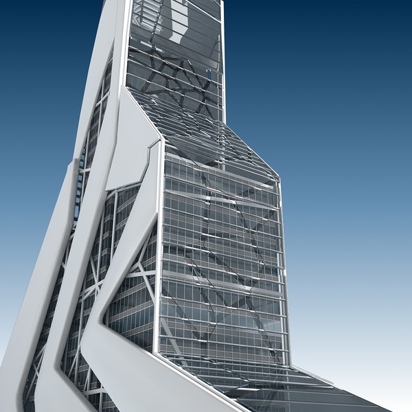 3D future generic building model - TurboSquid 1307610