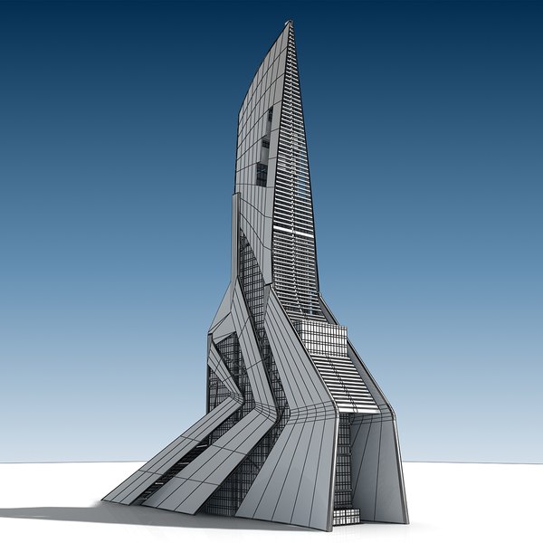 3D future generic building model - TurboSquid 1307610
