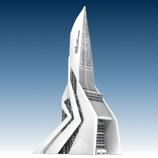 Futuristic Building Lightwave Models for Download | TurboSquid