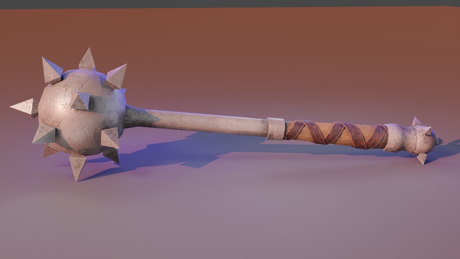 Free Morning Star Weapon 3D - TurboSquid 1732728