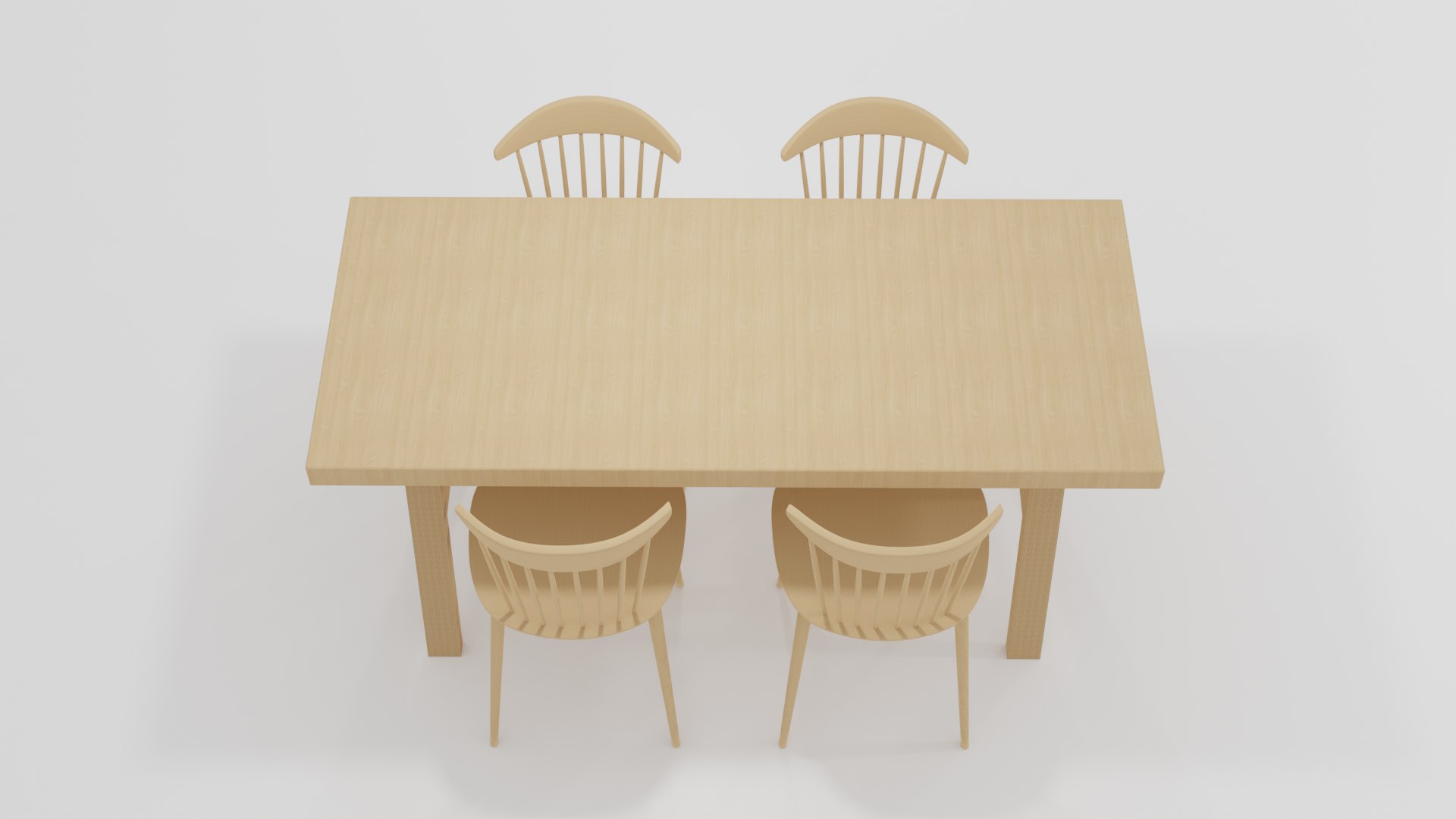 3D Small Dining Table Model - TurboSquid 1968155
