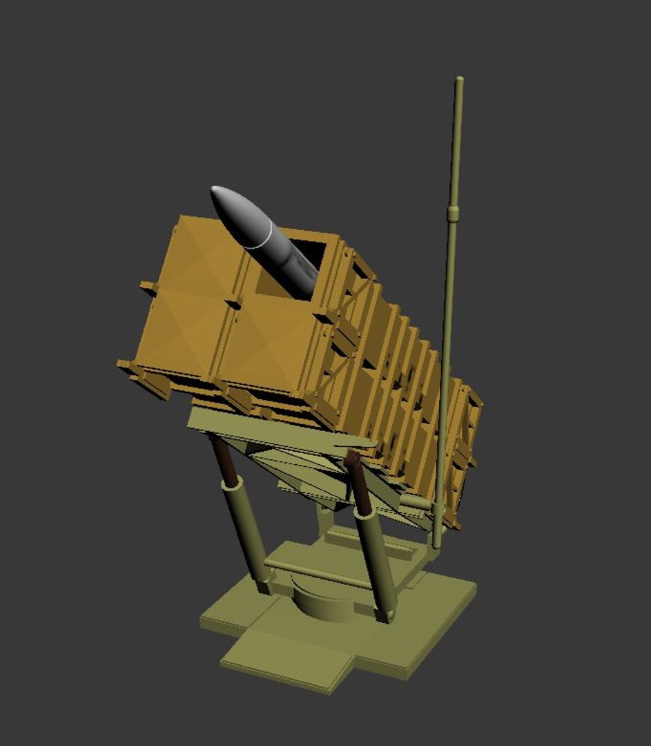 3D Missile Launcher Model - TurboSquid 1634370