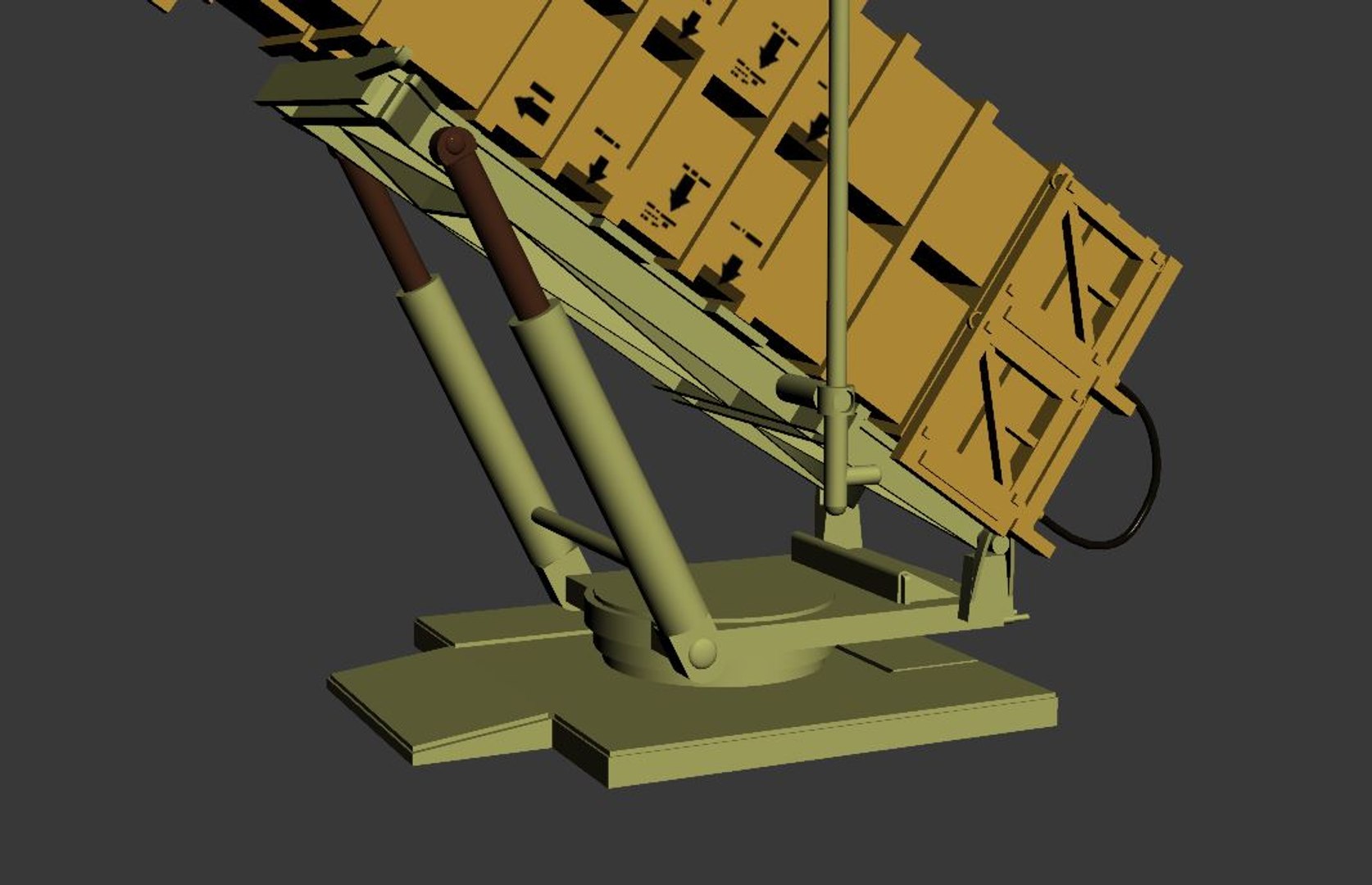 3D Missile Launcher Model - TurboSquid 1634370