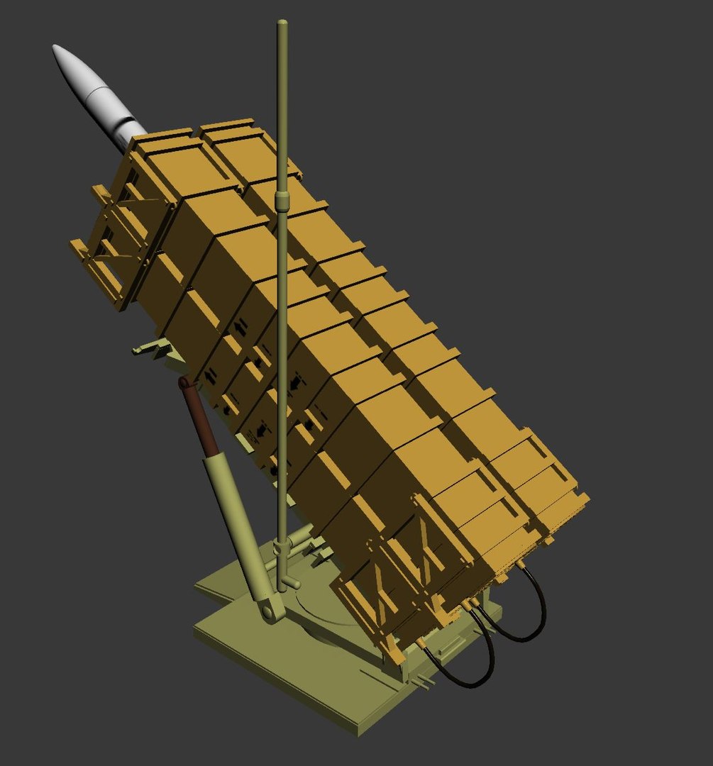 3D Missile Launcher Model - TurboSquid 1634370