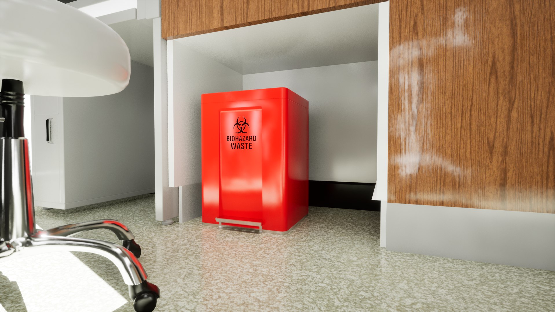 Exam Room 3D Model - TurboSquid 2047345