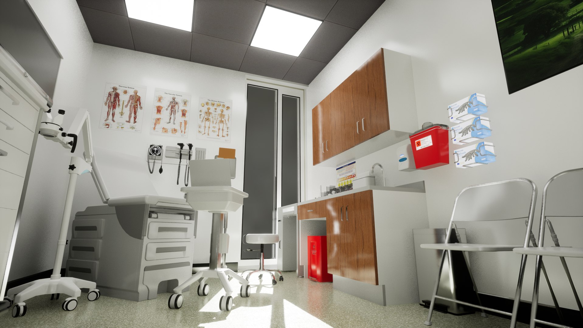 Exam Room 3D model - TurboSquid 2047345