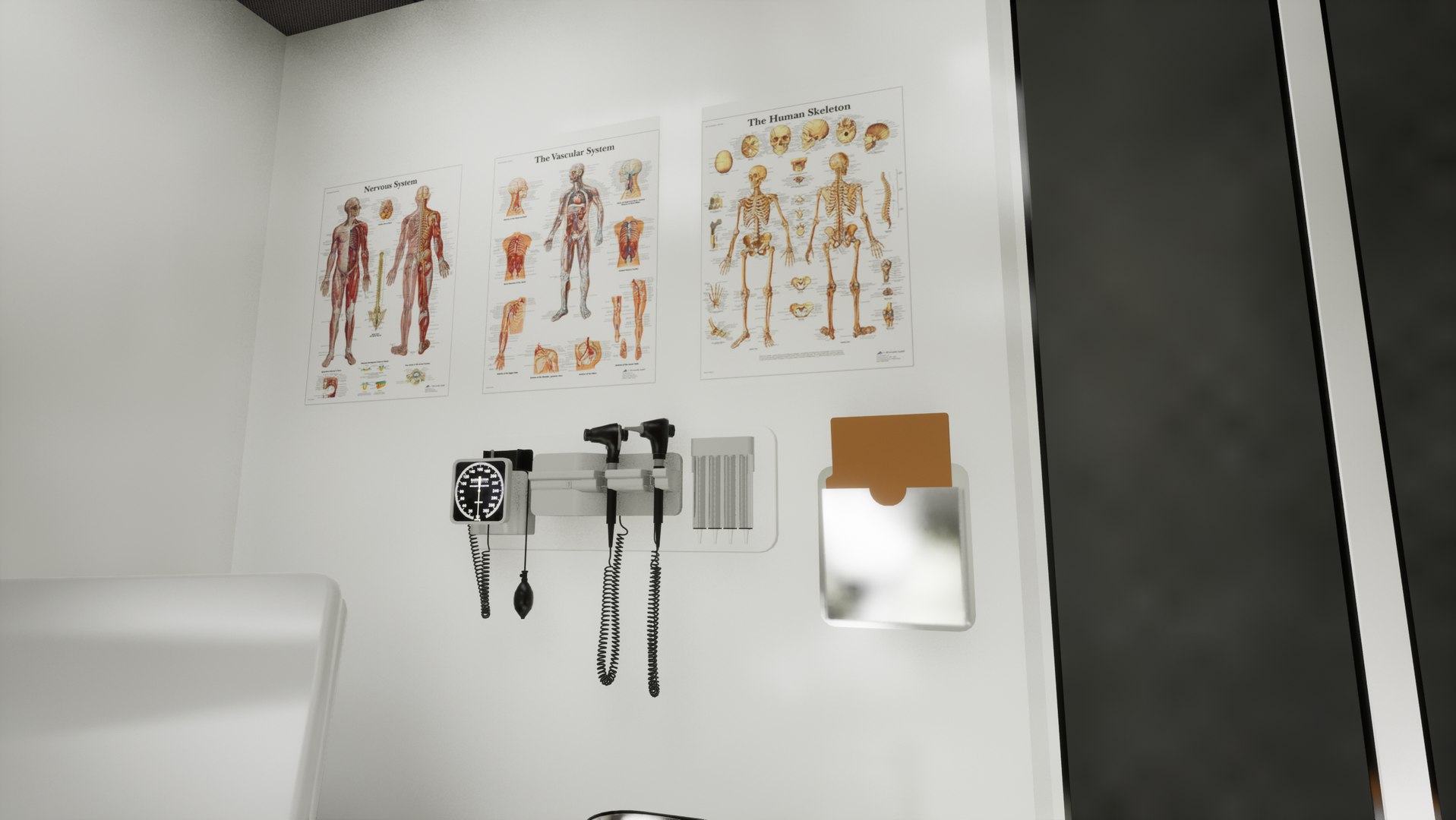 Exam Room 3D Model - TurboSquid 2047345