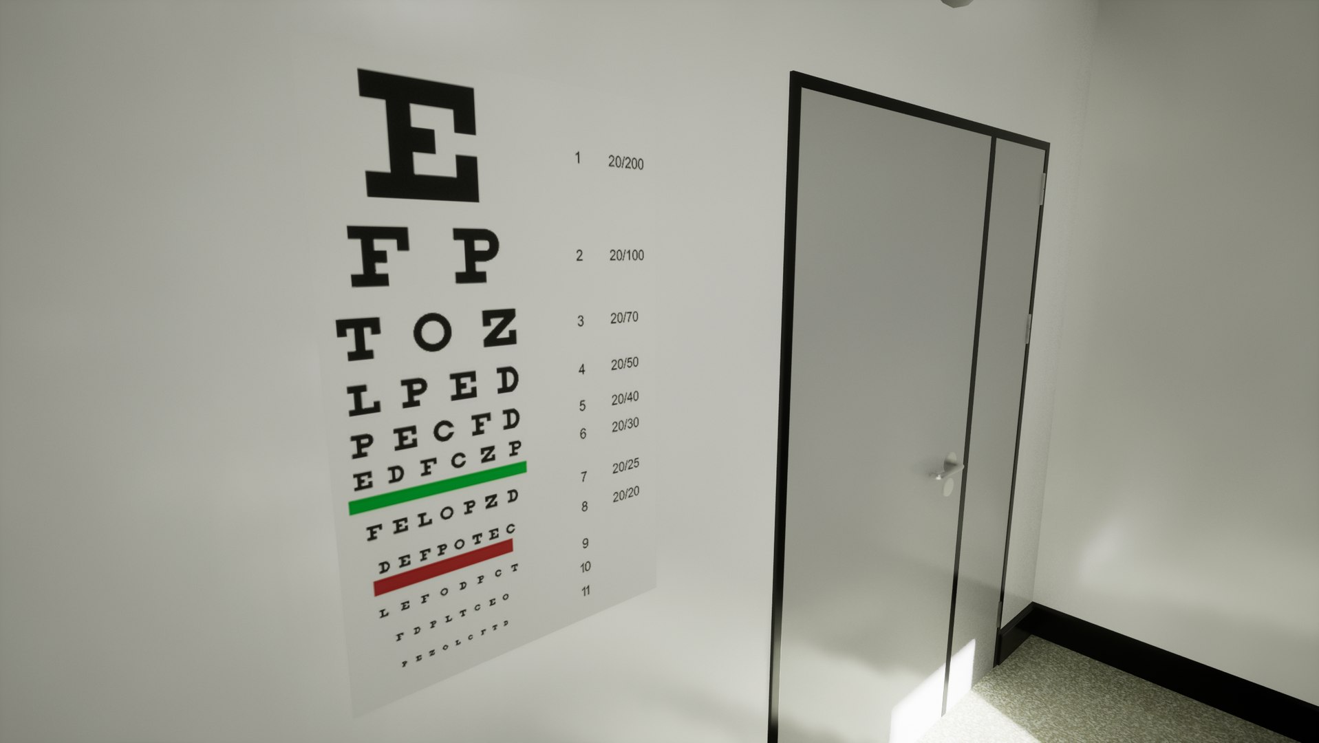 Exam Room 3D Model - TurboSquid 2047345