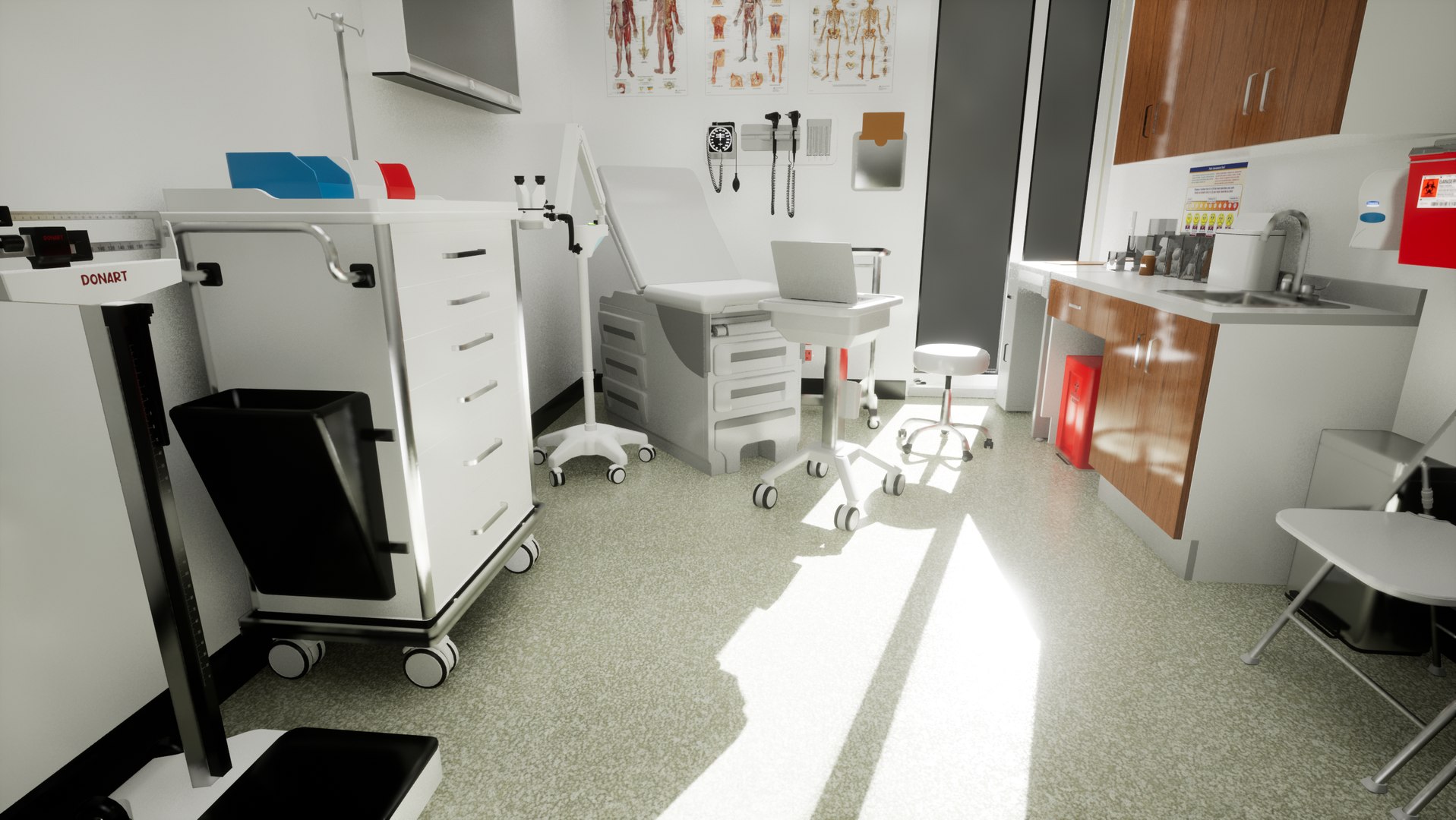 Exam Room 3D model - TurboSquid 2047345