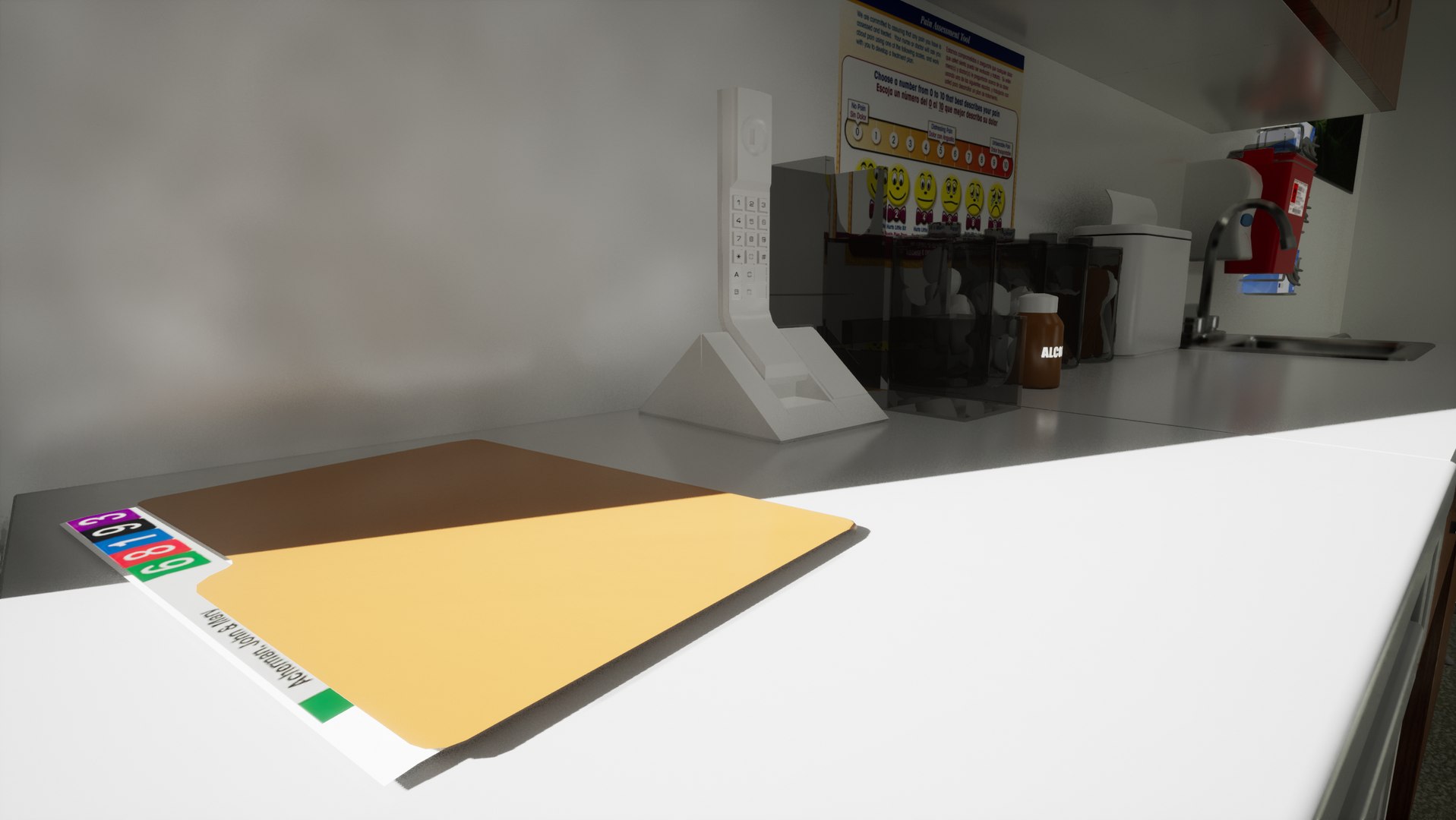 Exam Room 3D Model - TurboSquid 2047345