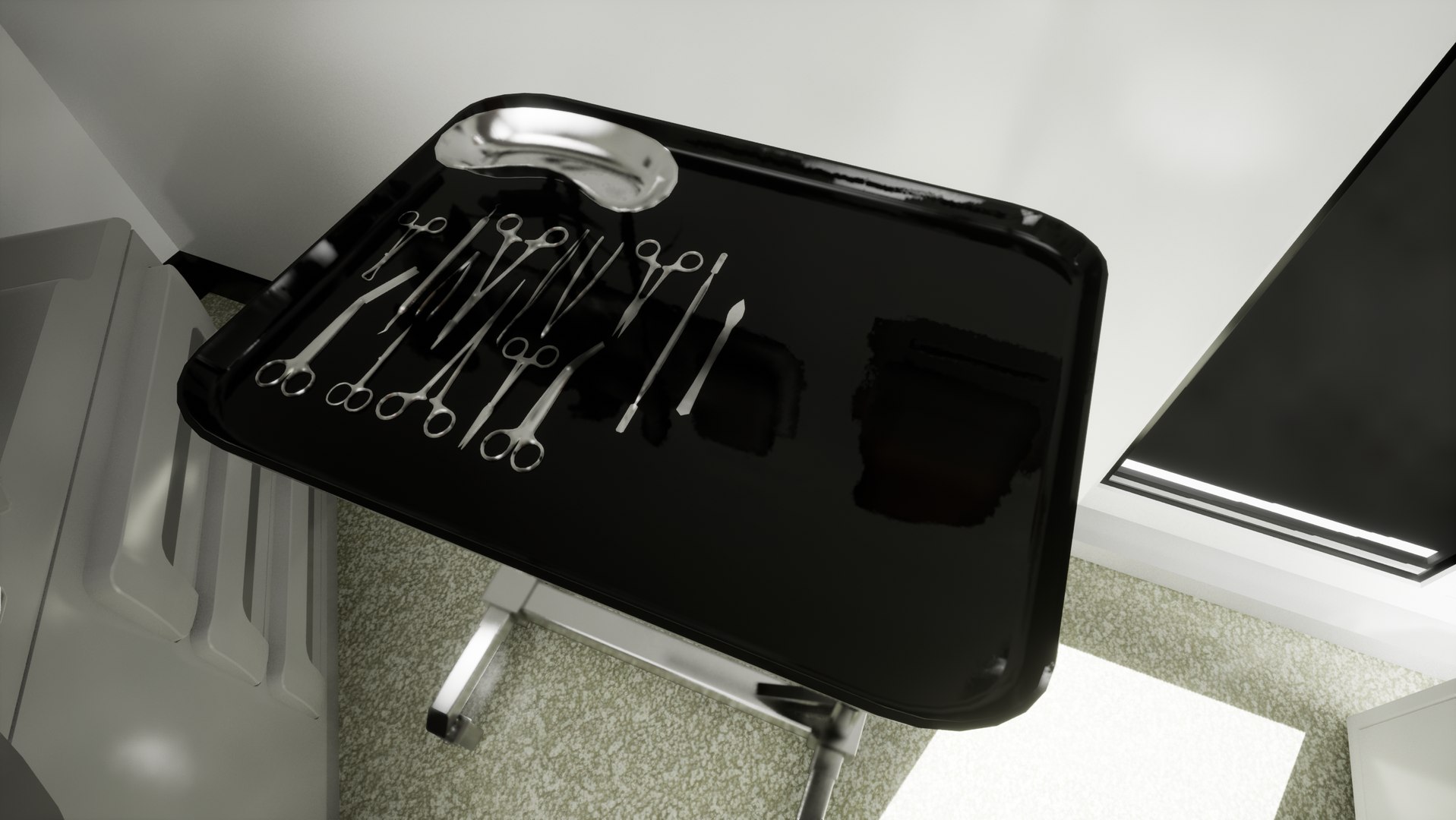 Exam Room 3D Model - TurboSquid 2047345