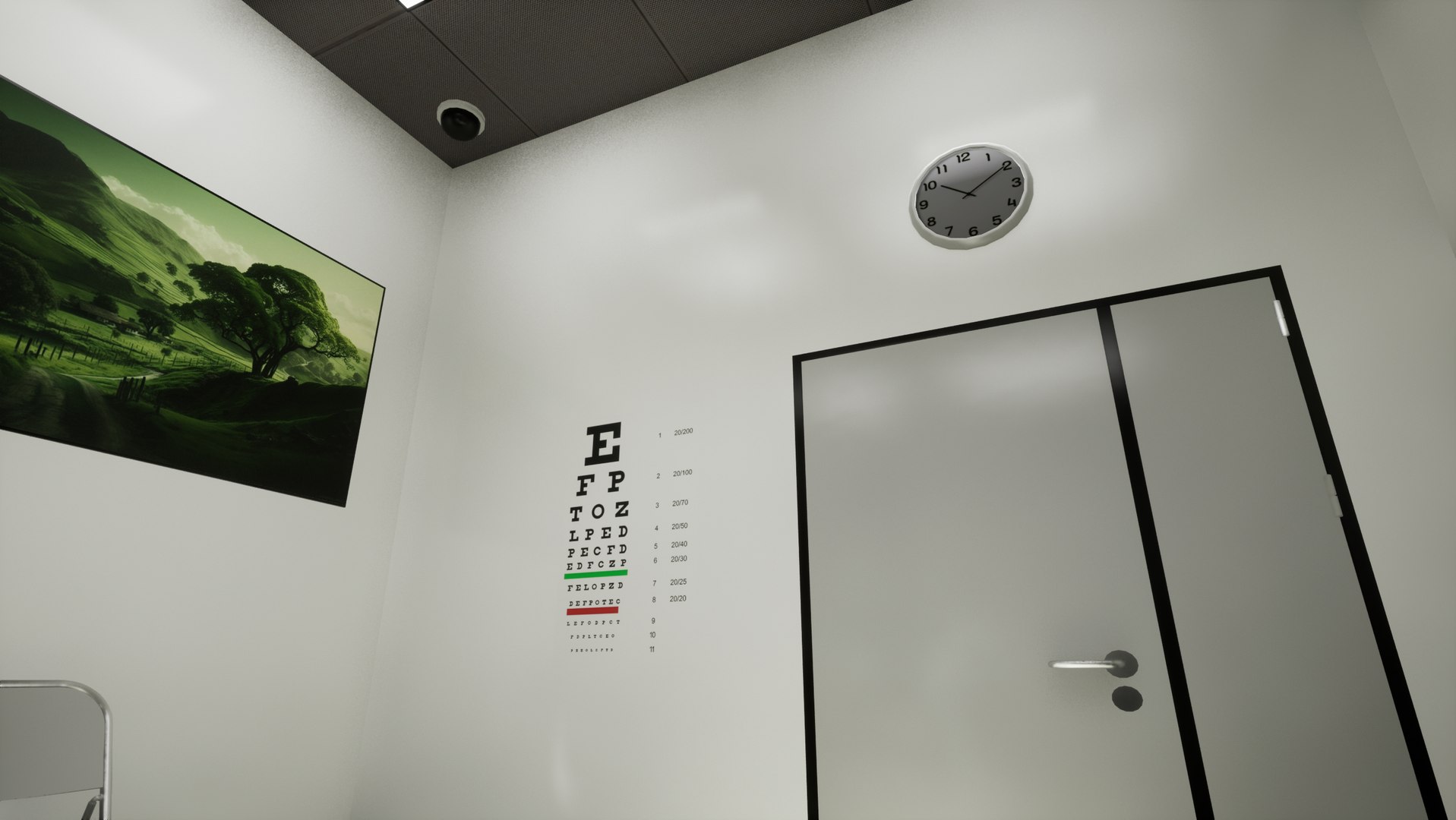 Exam Room 3D Model - TurboSquid 2047345