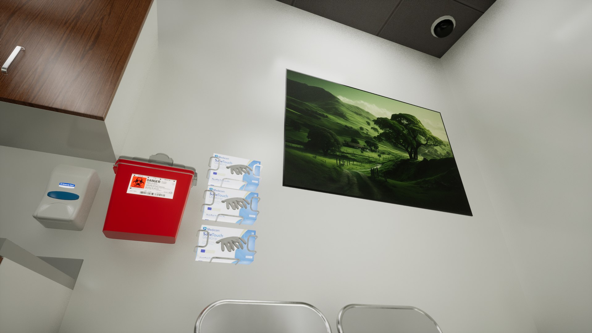 Exam Room 3D Model - TurboSquid 2047345