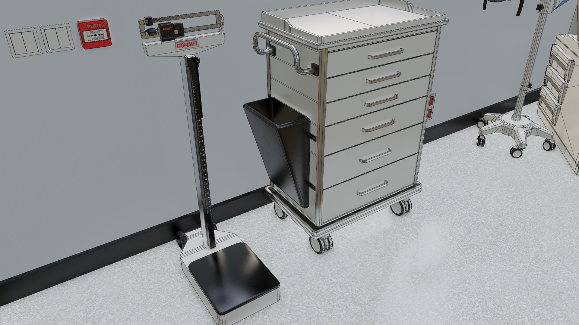 Exam Room 3D model - TurboSquid 2047345