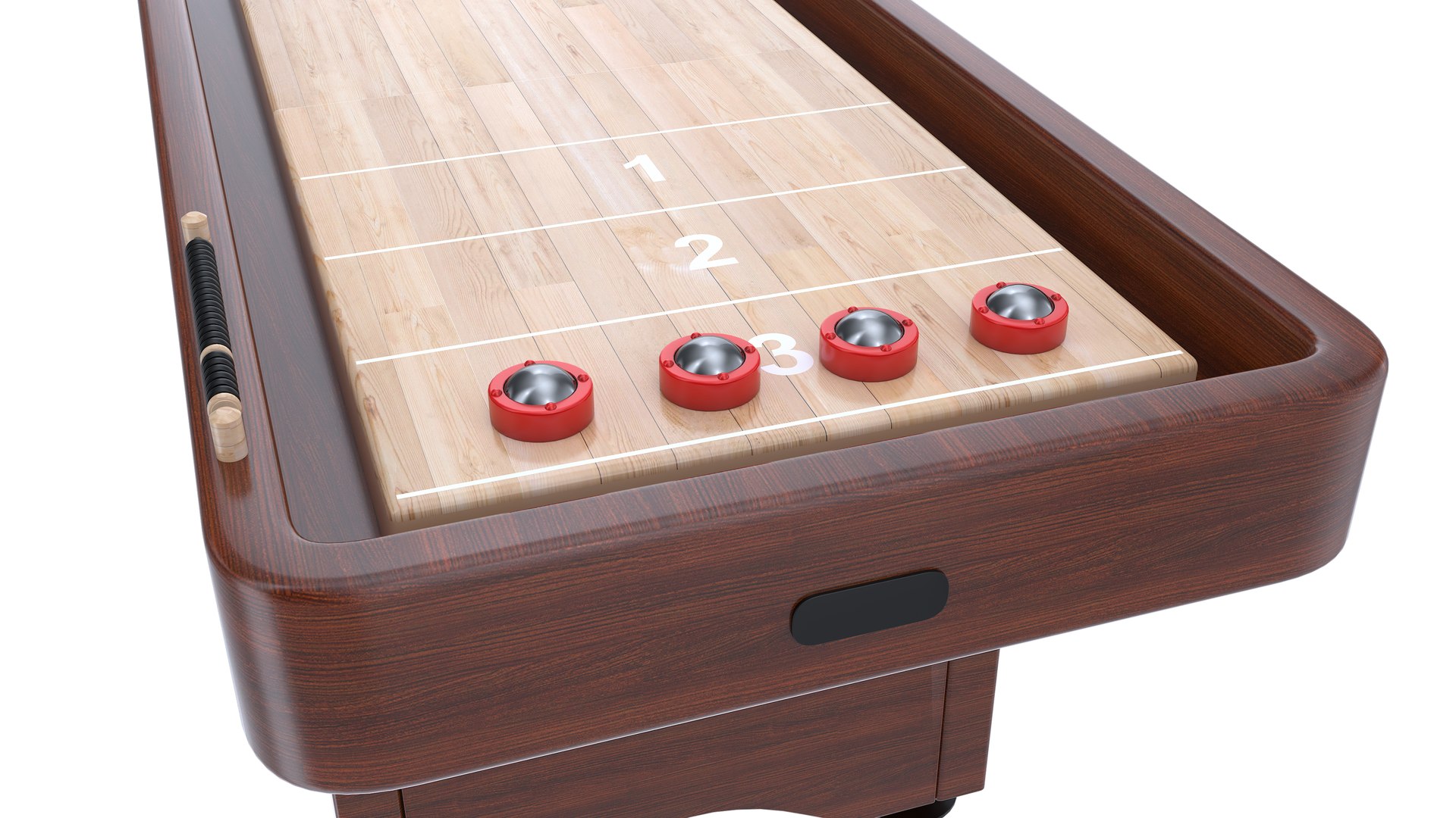 Shuffleboard Table 3D Model - TurboSquid 2230455