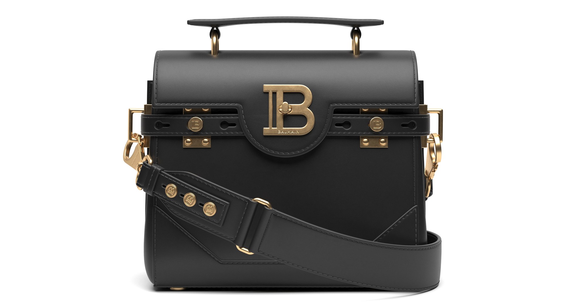 3D Balmain B-Buzz 23 Bag Model - TurboSquid 2201385
