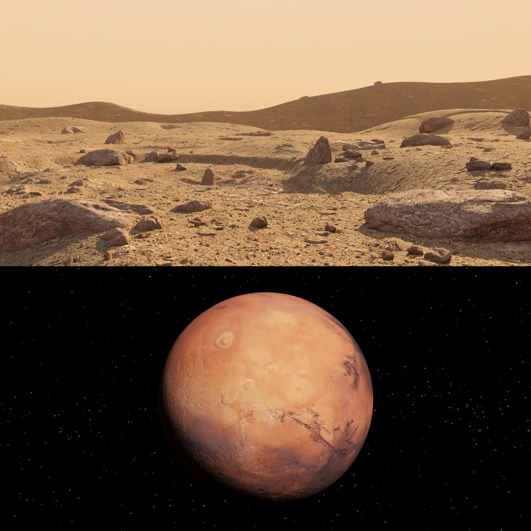 3D Realistic Mars Surface Bundle - TurboSquid 2088708