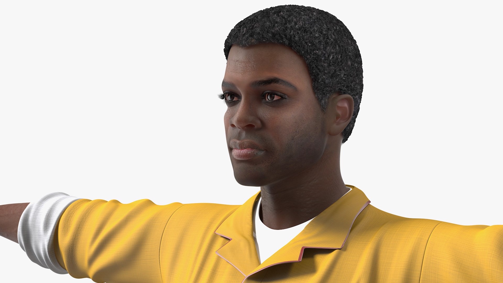3D african american locksmith rigged male - TurboSquid 1678277