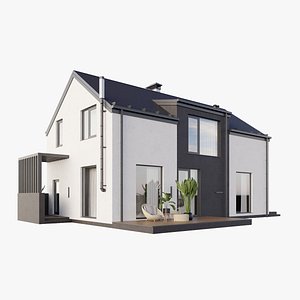 3D Modern Hi-Tech Building - TurboSquid 1843489