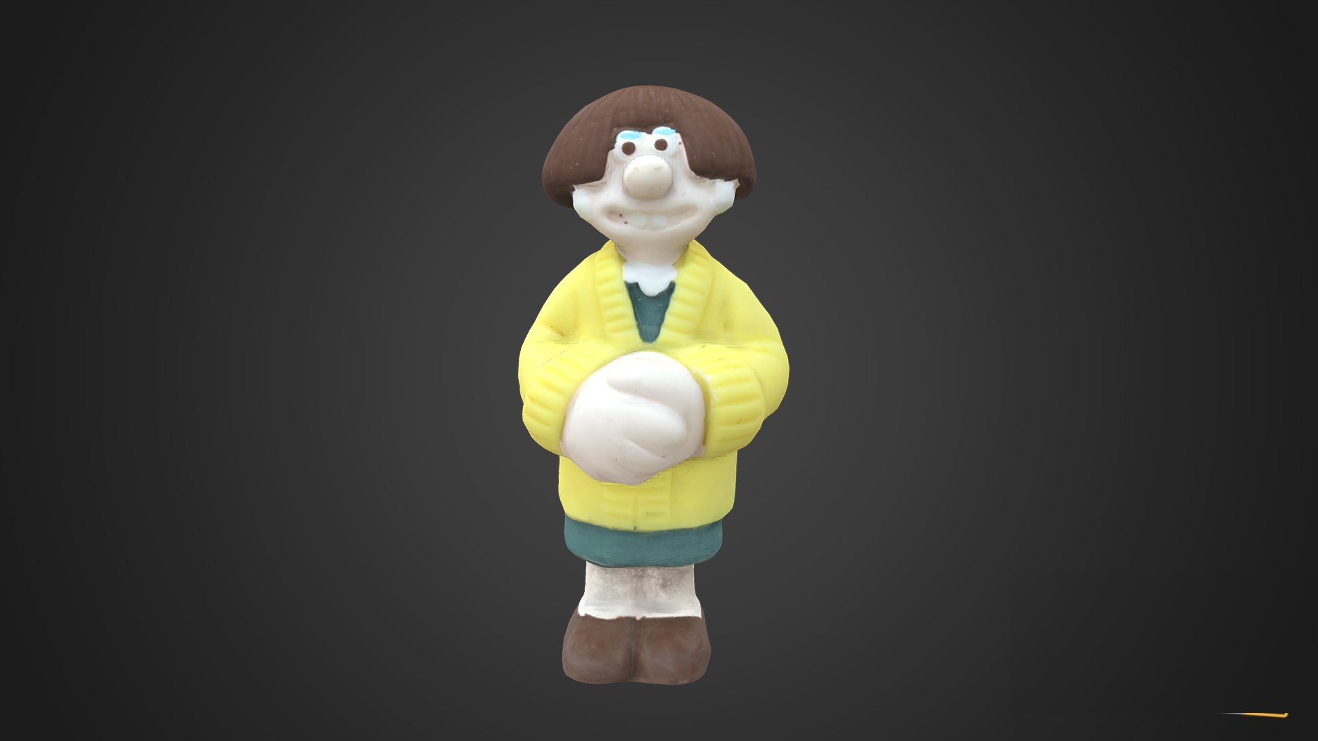 Game Ready Cartoon Character Wendolene Figure 3D Model - TurboSquid 2015141