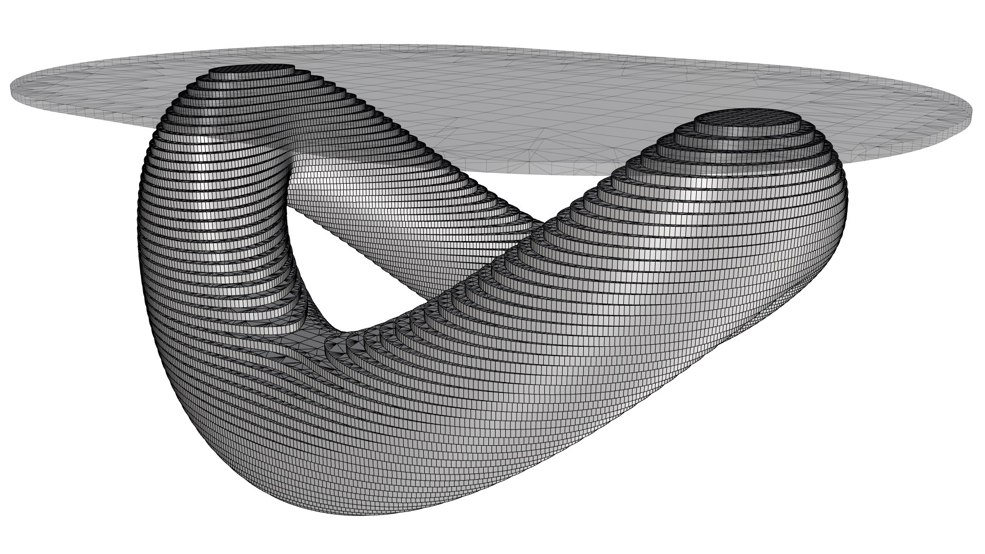 3D Sci-Fi Table 02 Torus Model - TurboSquid 2189543