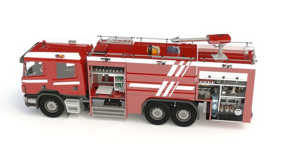 Fire Engine 3D Models for Download | TurboSquid