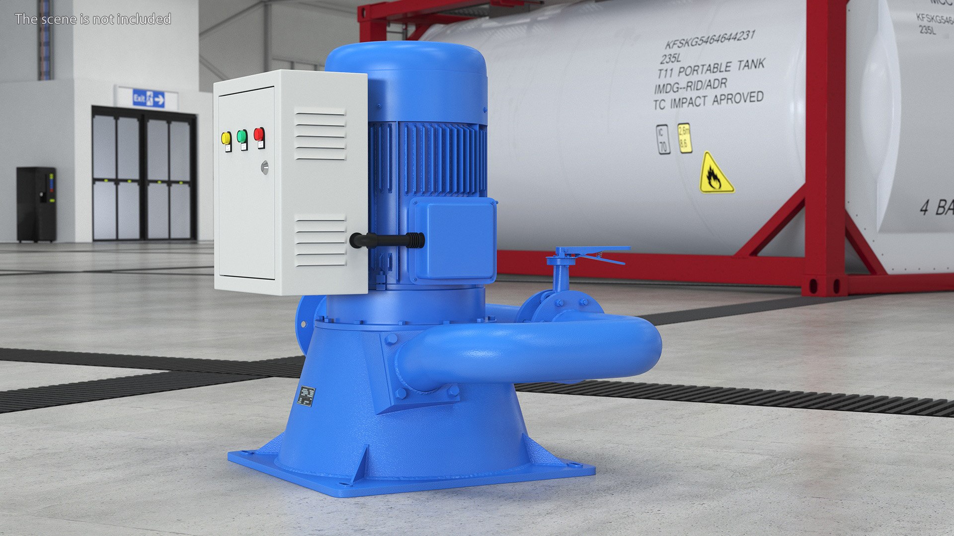 Micro Hydro Turbine 3D Model - TurboSquid 2236320