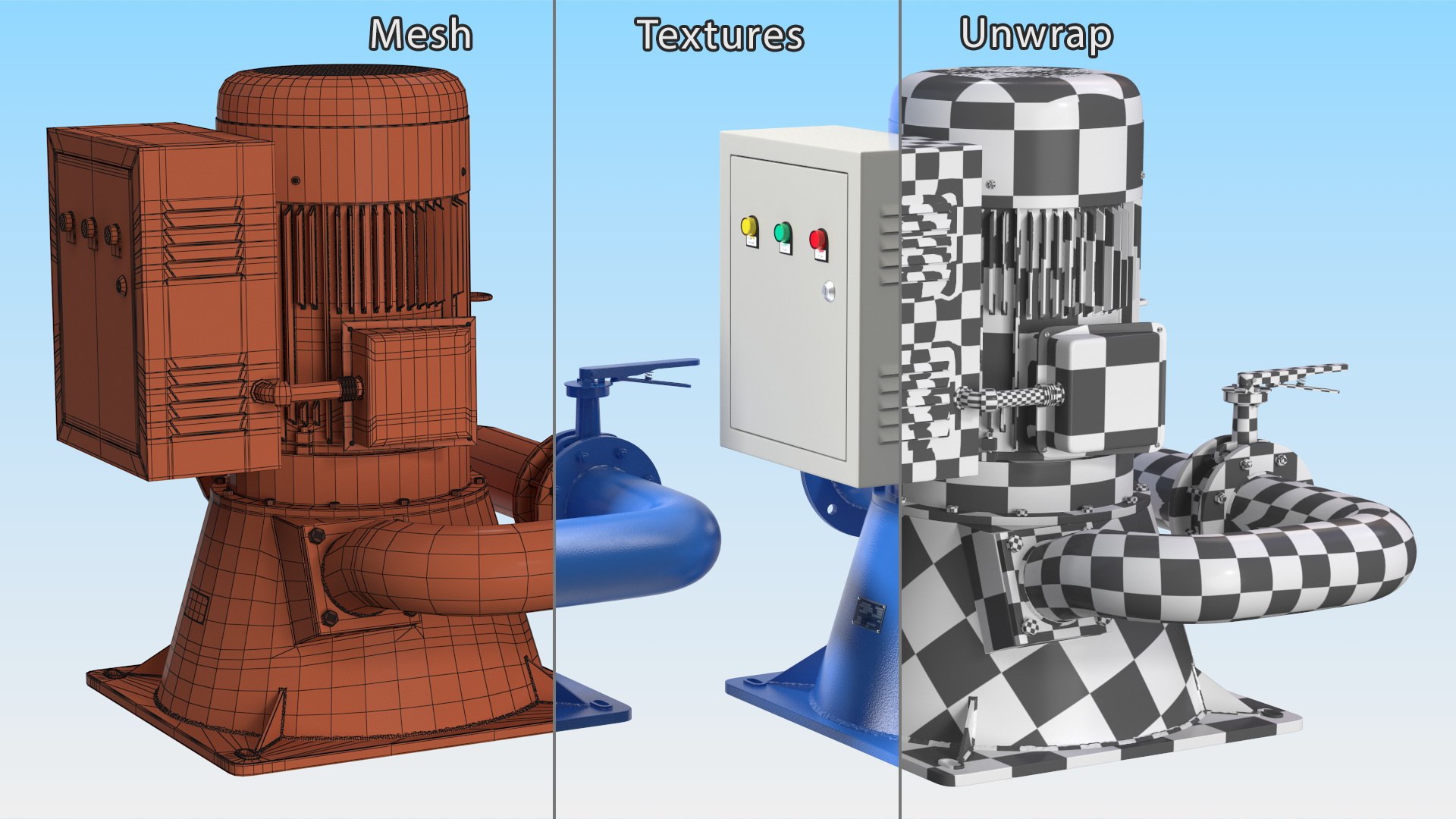 Micro Hydro Turbine 3D Model - TurboSquid 2236320