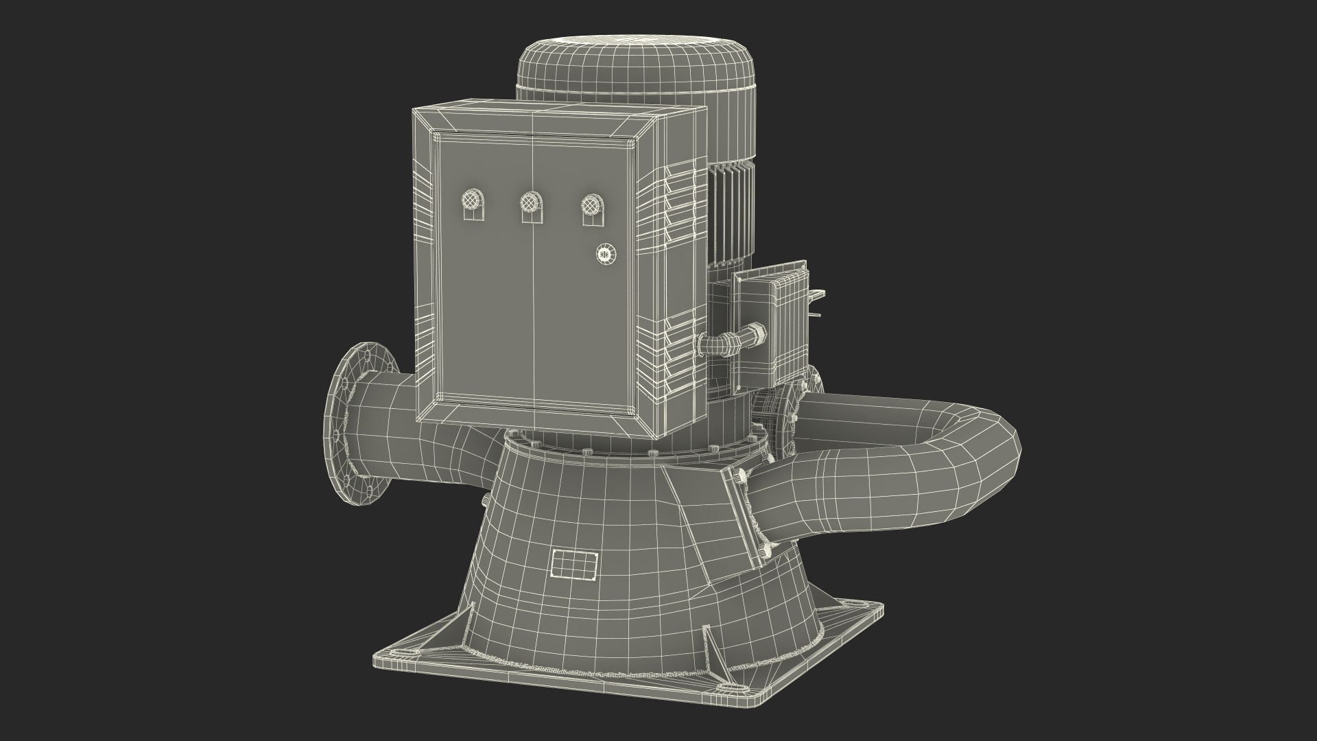 Micro Hydro Turbine 3D Model - TurboSquid 2236320