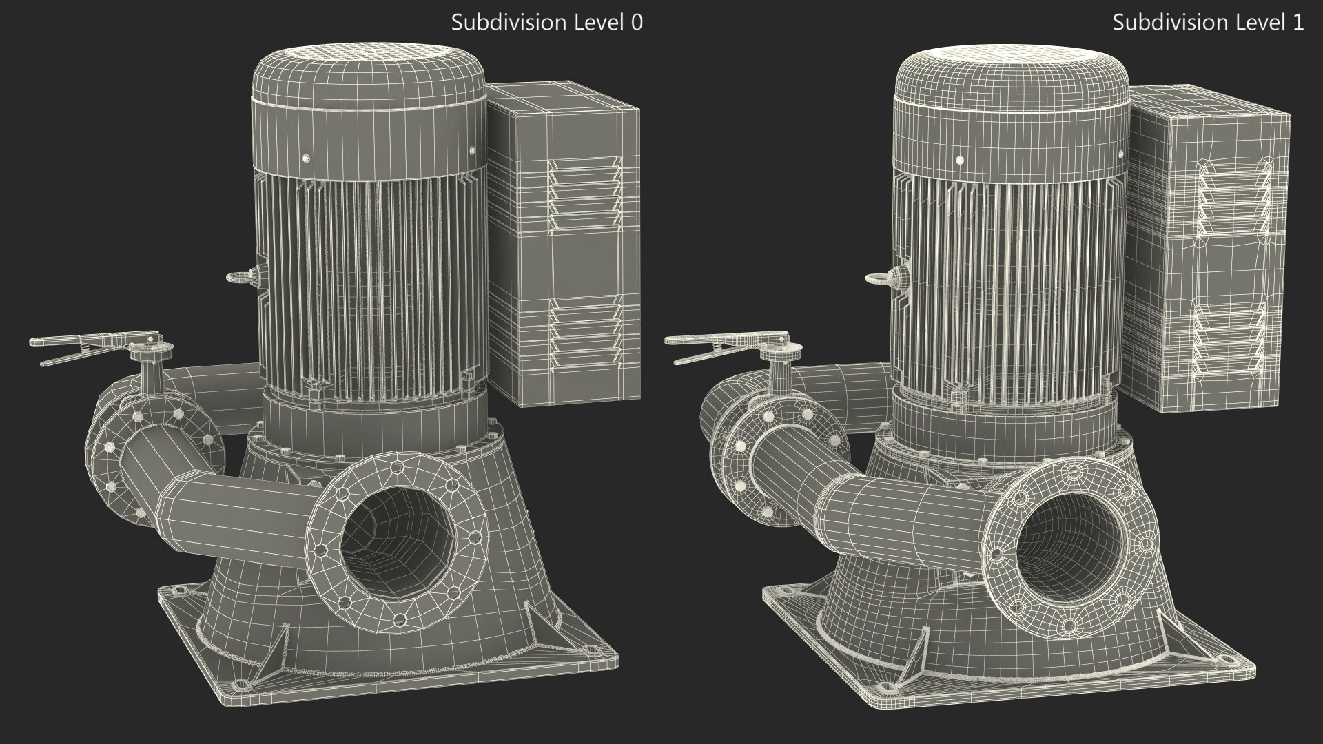 Micro Hydro Turbine 3D Model - TurboSquid 2236320