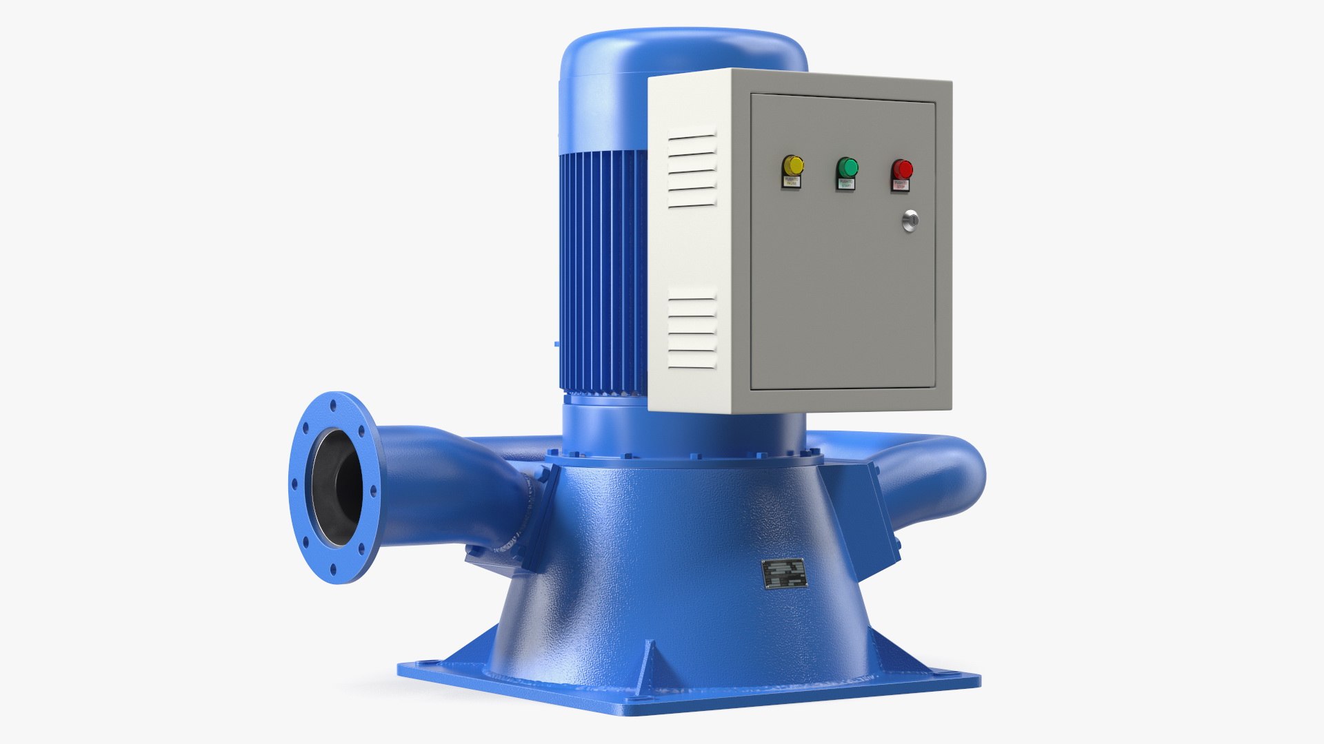 Micro Hydro Turbine 3D Model - TurboSquid 2236320