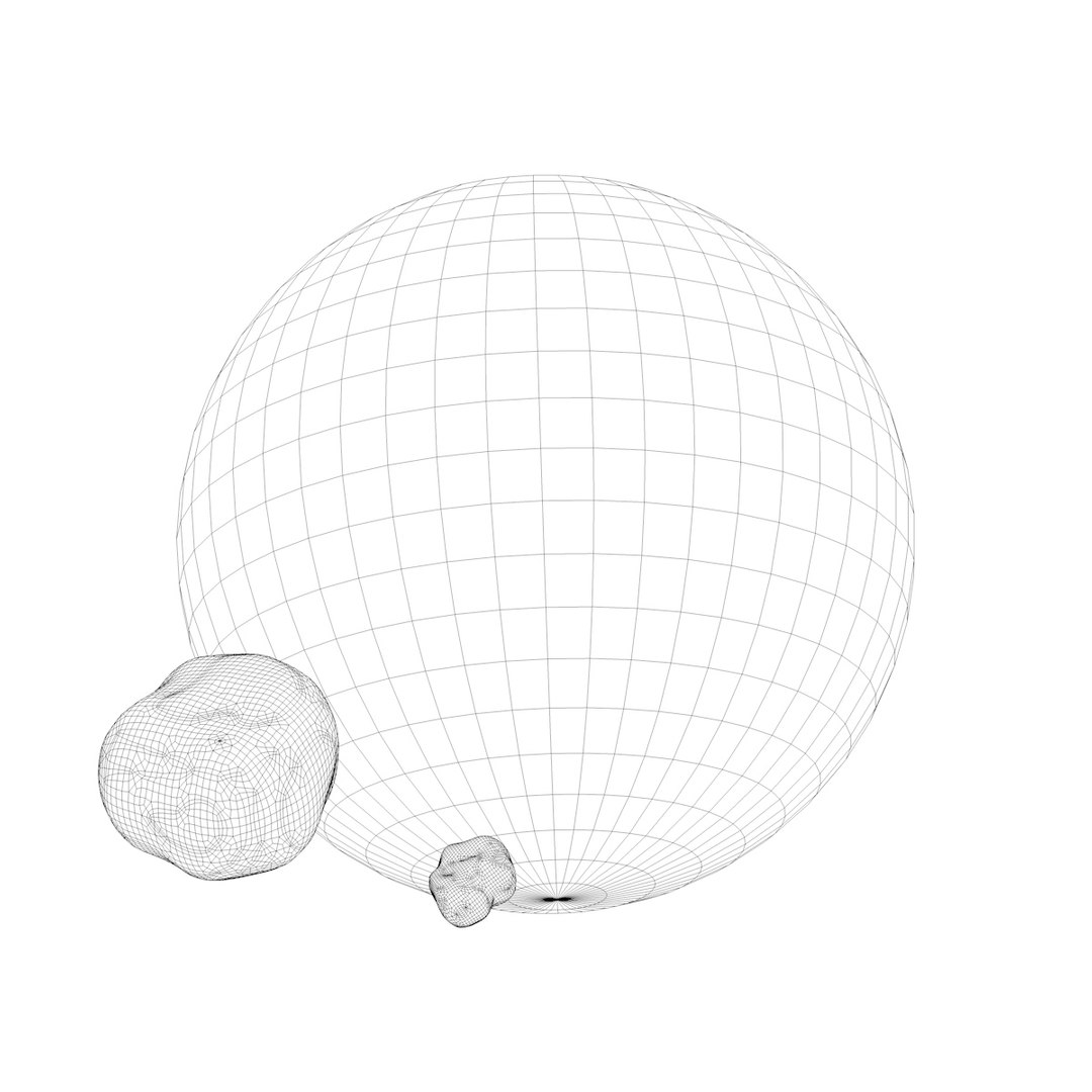 Fictional Alien Dwarf Planet 8k with Asteroids 3D model - TurboSquid ...