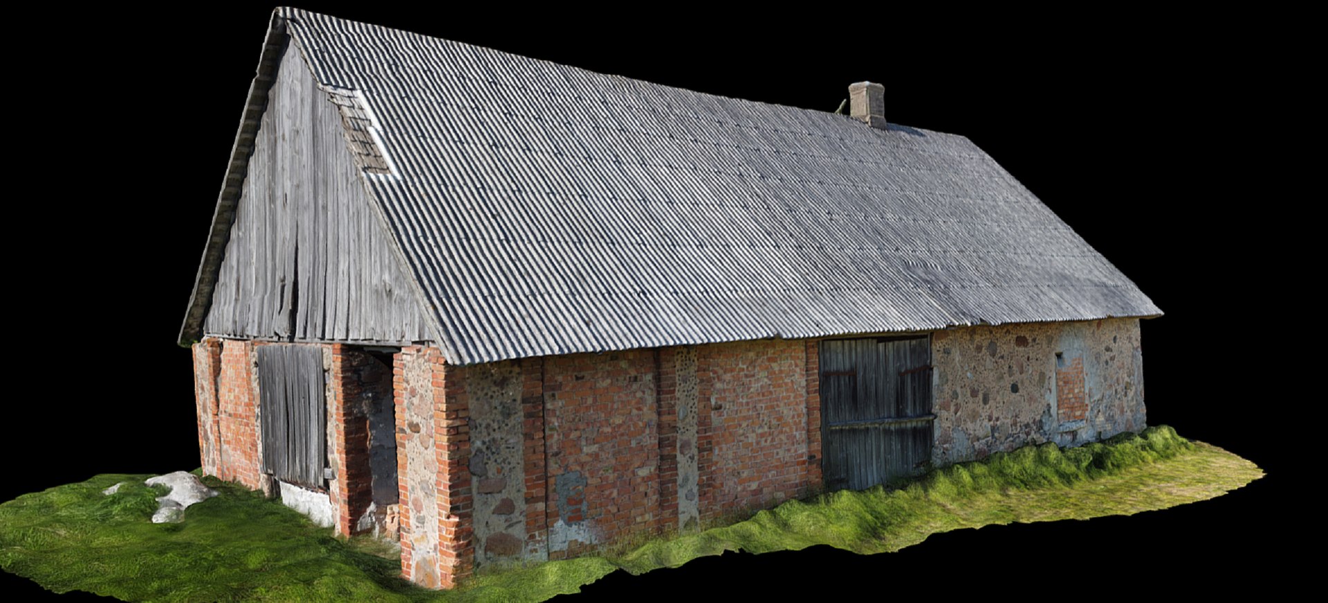Countryside Barn 3D Model - TurboSquid 1854563