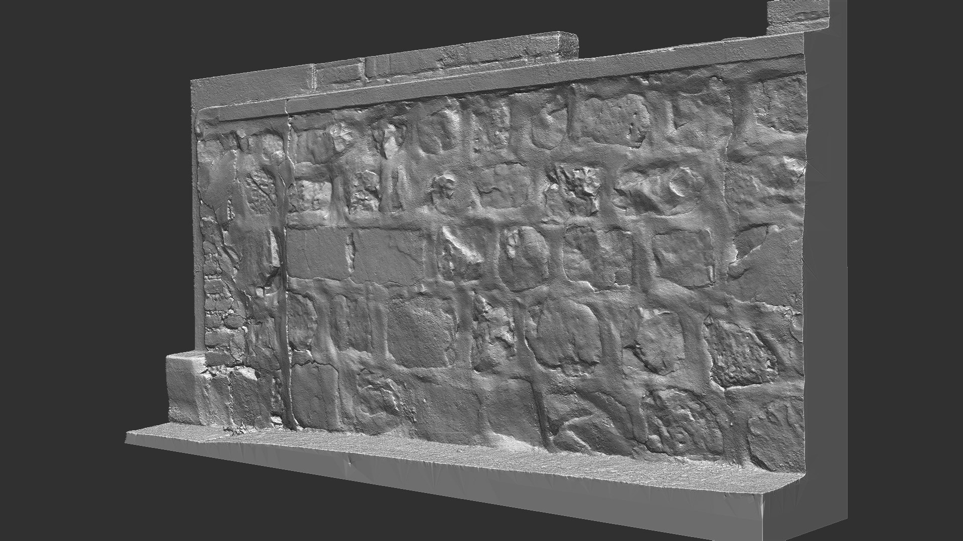 A Stone Wall 3d Scan 3D - TurboSquid 1996108