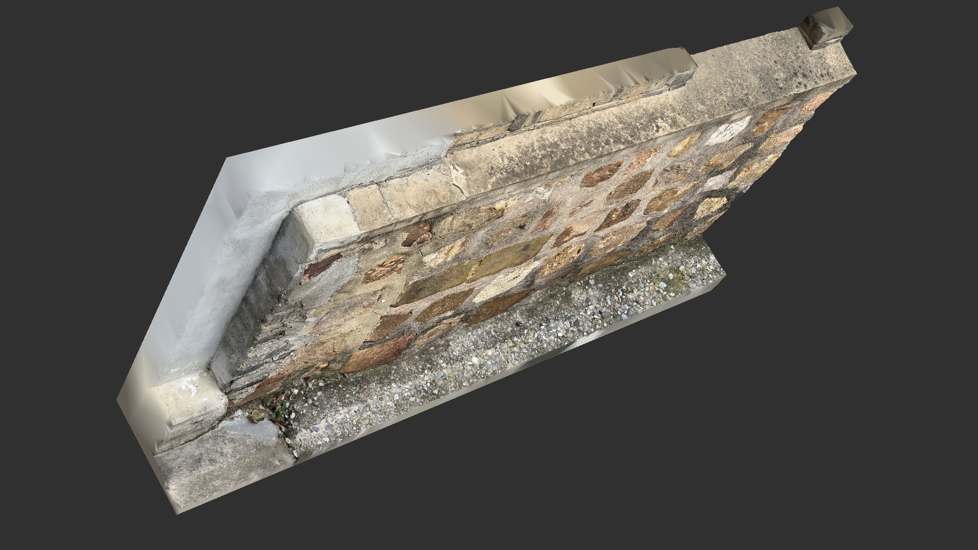 A Stone Wall 3d Scan 3D - TurboSquid 1996108