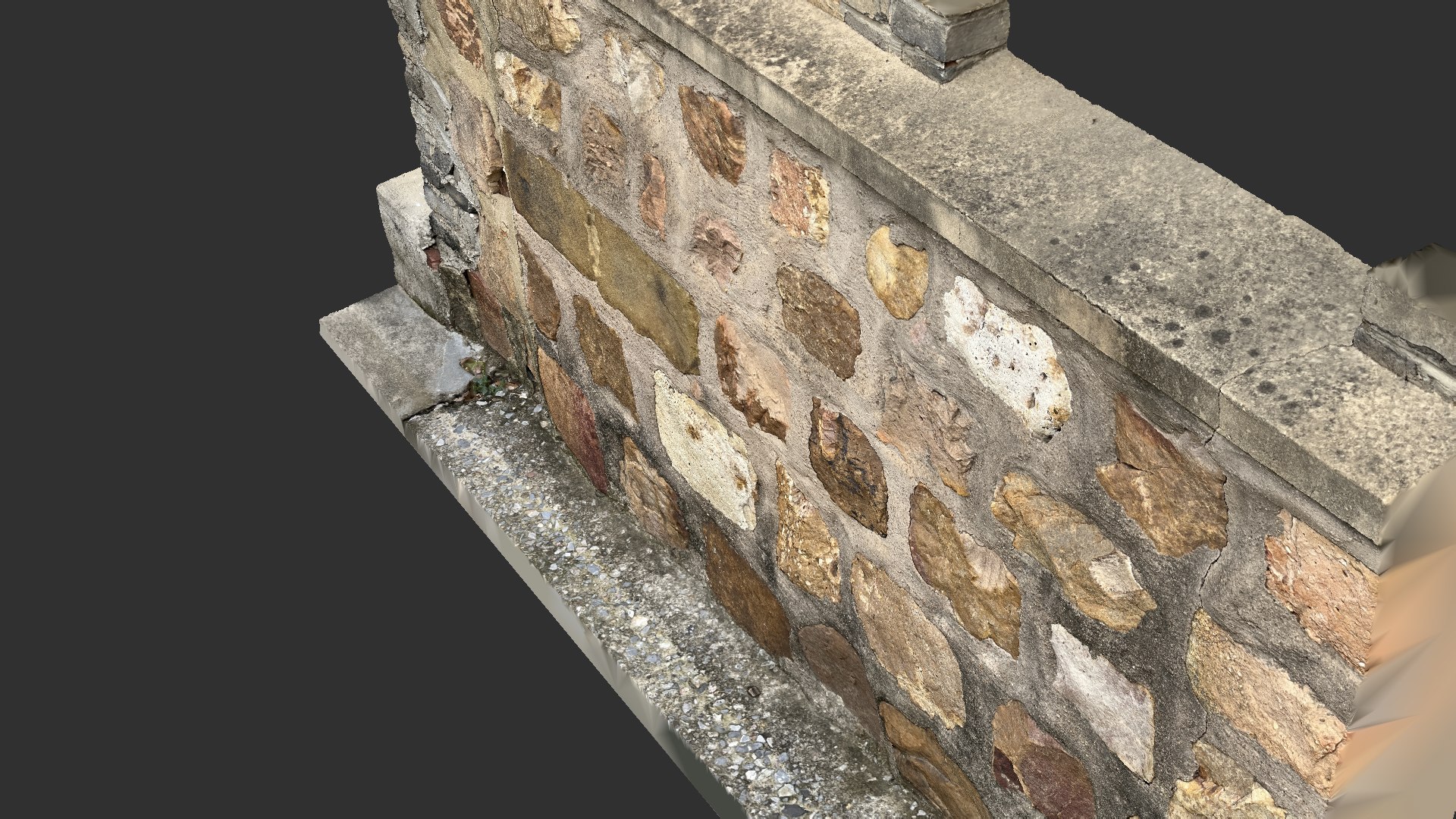 A Stone Wall 3d Scan 3D - TurboSquid 1996108