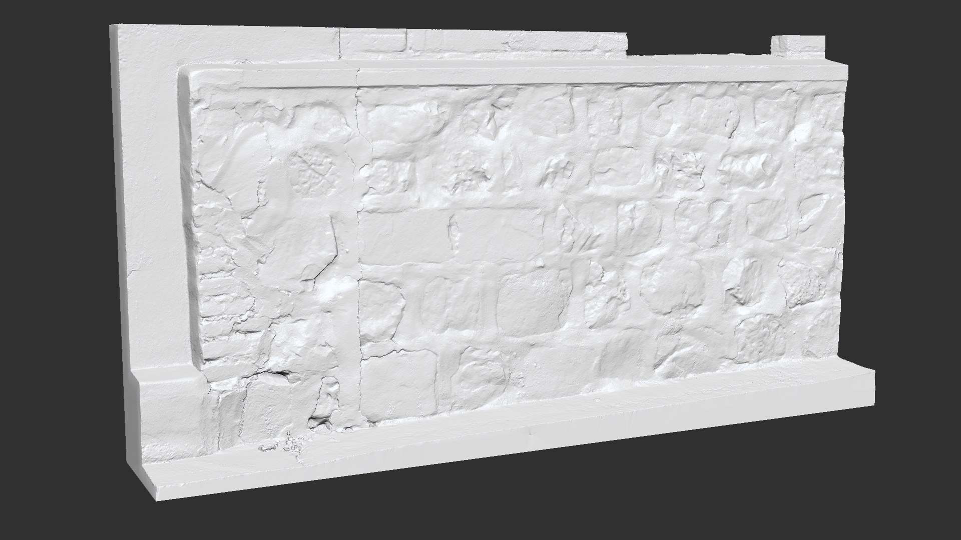 A Stone Wall 3d Scan 3D - TurboSquid 1996108