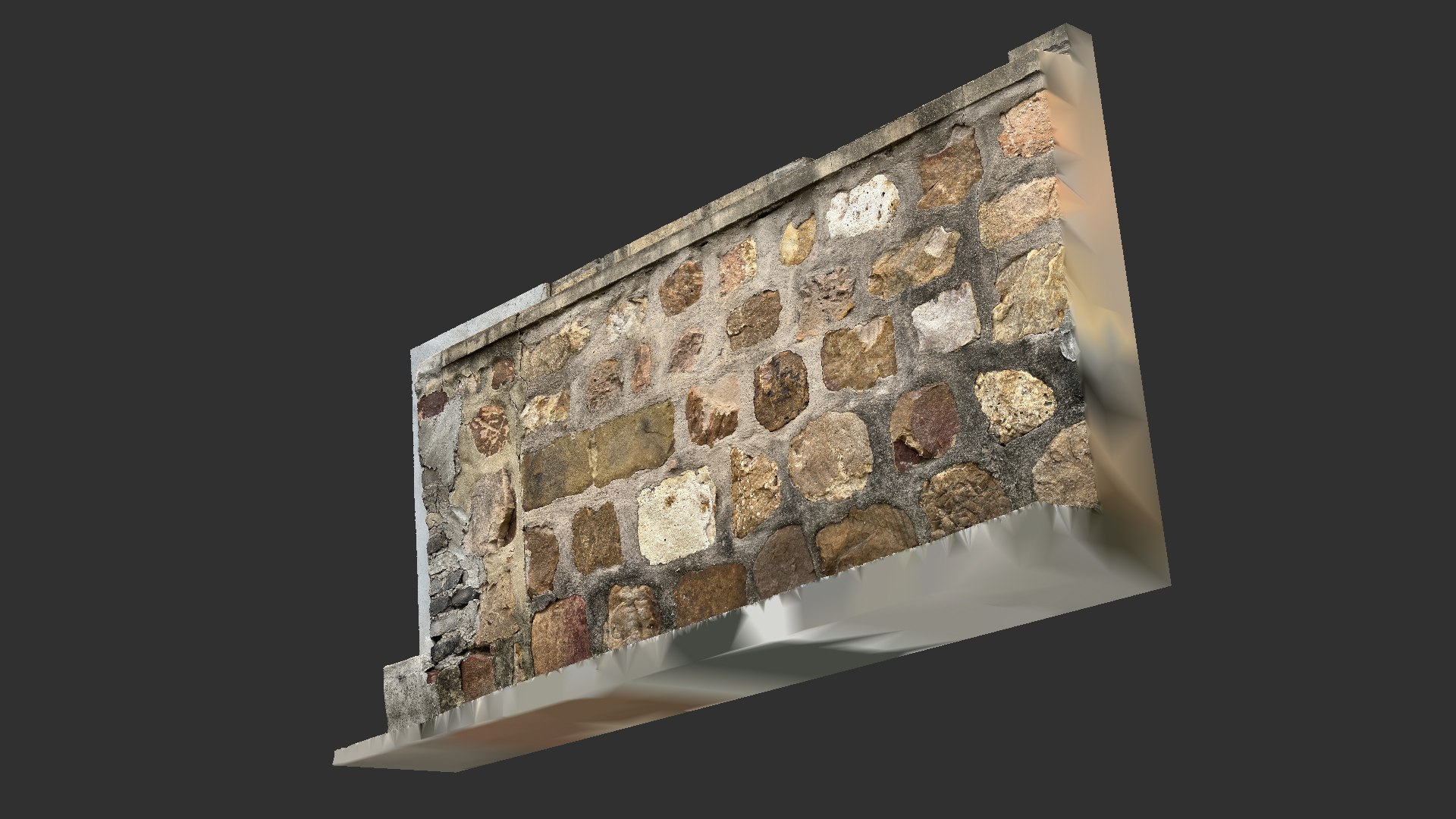A Stone Wall 3d Scan 3D - TurboSquid 1996108